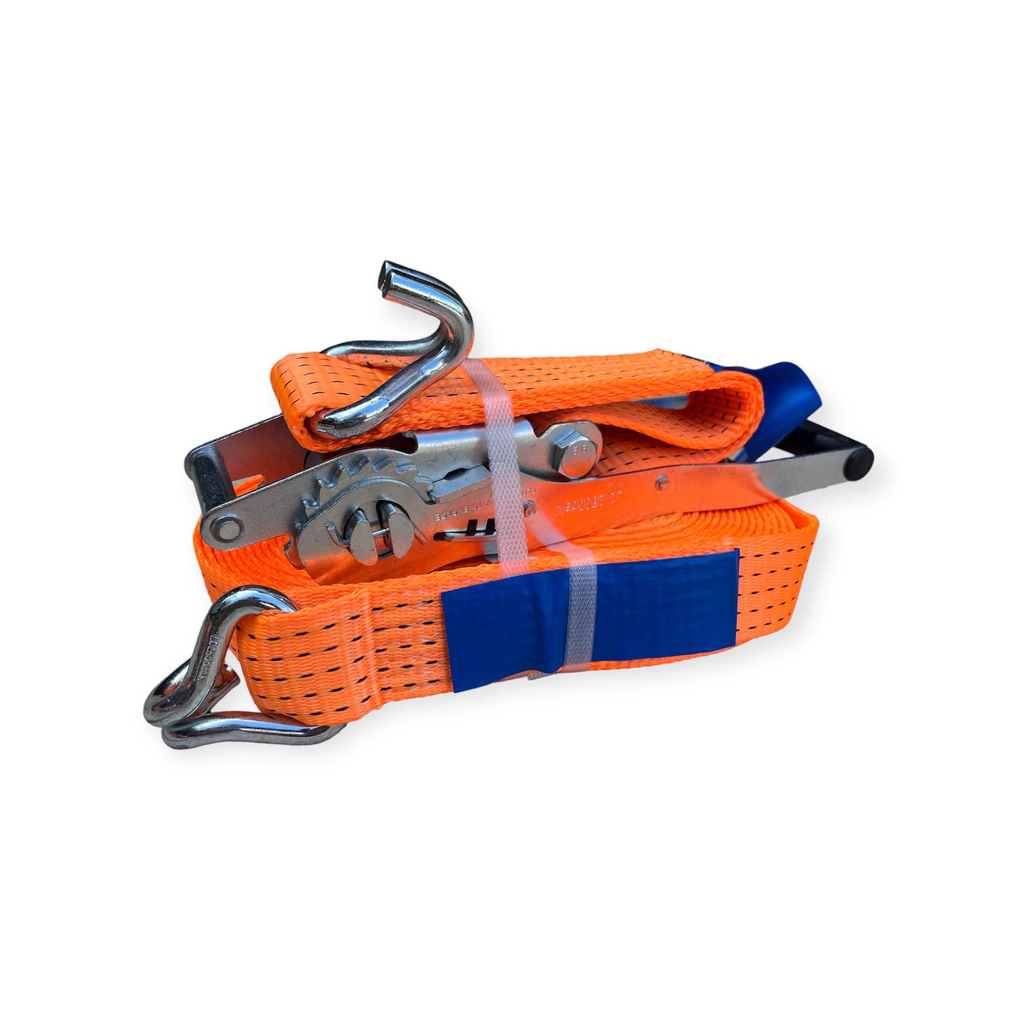 Chinga ancorare marfa 12m, Maner Ergo, 5 Tone, Latime 50mm, Portocaliu ...